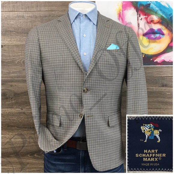 Hart Schaffner Marx | Suits & Blazers | Hart Schaffner Mens Blazer ...